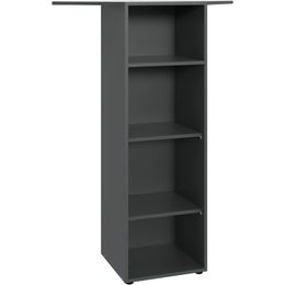 wimex Eckregal &raquo;Multiraumkonzept&laquo; planbar und erweiterbar grau Holzwerkstoff B/H/T: 66cm x 126cm x 66cm