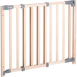 Roba T&uuml;rschutzgitter &raquo;Safety Up&laquo; 91,5 - 118,5 cm; aus massivem Buchenholz braun B/H/T: 118,5cm x 83,5cm T&uuml;rschutzgitter