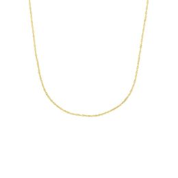 Amor Damen Collierkettchen &raquo;Classics, Singapurkettengliederung&laquo; Made in Germany gelb Gelbgold 375, L: 42