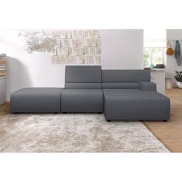 Egoitaliano Ecksofa &raquo;Babouche, Designsofa mit au&szlig;ergew&ouml;hnlichem Sitzkomfort zum Wohlf&uuml;hlen&laquo; blau Luxus-Micofaser Lederoptik (100% Polyester) ist ein neues 
