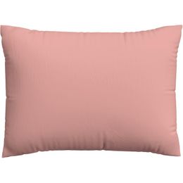 Schlafgut Kissenbezug &raquo;Premium Kissenbezug Woven Satin (1 St)&laquo; Ton-in-Ton Rei&szlig;verschluss, Fadendichte von 300tc, Uni, OEKO Tex lila Mako-Satin, Obermaterial: 