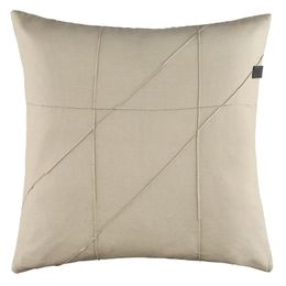 Sch&ouml;ner Wohnen Kollektion SCH&Ouml;NER WOHNEN-Kollektion Dekokissen &raquo;Pleat&laquo; mit hohem Baumwollanteil beige Mischgewebe B/L: 45cm x 45cm, 1 Stk.