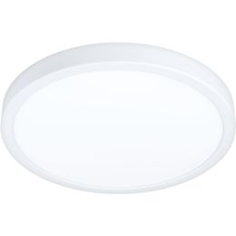 Eglo Deckenleuchte &raquo;FUEVA 5 Deckenlampe, IP44, geringe Aufbauh&ouml;he, 20 Watt, Rund&laquo; LED-Modul 1 Stk. Neutralwei&szlig; Aufbauleuchte, Badezimmer, Bad-