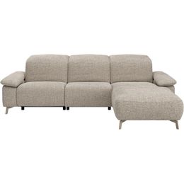 Musterring Ecksofa &raquo;MR 370, intelligenter Komfort im modernen Design&laquo; Optionale Relaxfunktion, flexible Kopfteile & klappbare Armlehnen 8% Baumwolle, 92% 