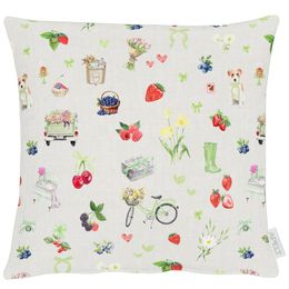 Apelt Dekokissen &raquo;6724&laquo; bunt Obermaterial: 75% Polyester, 25% Baumwolle B/L: 40cm x 40cm, 1 Stk.