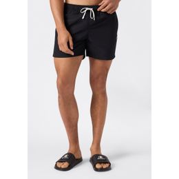 Champion Herren Badeshorts "5-inch Men's swim shorts", schwarz, Gr. L, Polyamid, Badehosen, sportlicher Schnitt, aus Polyamid, in den Gr&ouml;&szlig;en S bis XXL