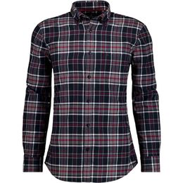 Ragman Herren Henleyshirt, bunt, Gr. XL, Popeline, Baumwolle, Shirts