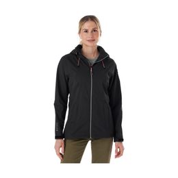 Killtec Damen Outdoorjacke "Damen Regenjacke OOKS 1", schwarz, Gr. 48, Obermaterial: 100% Polyester.Futter: 100% Polyester, Jacken, Leichte, wasser-