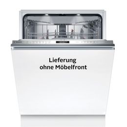 Bosch vollintegrierbarer Geschirrsp&uuml;ler Serie 6 &raquo;SBV6ZCX25E&laquo; 14 tlg. Ma&szlig;gedecke Time Light - Restzeit wird auf K&uuml;chenboden projiziert, Rack Matic 