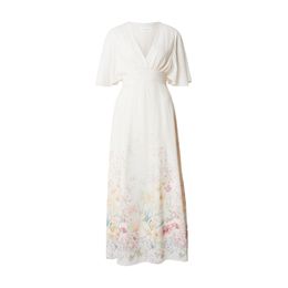 Sisters Point Kleid 'GISELA' Damen Gr&ouml;&szlig;e 42 creme / gr&uuml;n / apricot / hellpink Sommerkleid