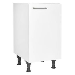 Nobilia Sp&uuml;lenschrank &raquo;"Laser", Ausrichtung w&auml;hlbar, vormontiert, in den Breiten&laquo; 45 und 60 cm, mit h&ouml;henverstellbaren Sockelf&uuml;&szlig;en B/H/T: 45cm x 87cm 
