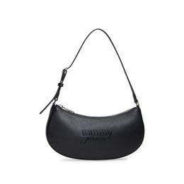 Tommy Jeans Damen Schultertasche &raquo;TJW MUST SHOULDER BAG&laquo; Damen Handtasche, Tragetasche mit Logoschriftzug schwarz B/H/T: 27cm x 15cm x 3cm