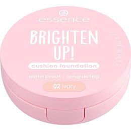 Essence Damen Foundation &raquo;BRIGHTEN UP! cushion foundation&laquo; 3-tlg., fl&uuml;ssige Textur, aufbaubare Deckkraft, wasserfest, aufhellend rosa 12 g