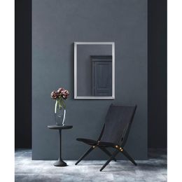 Mirrors and More Dekospiegel &raquo;FRIEDA&laquo; Wandspiegel silber Kunststoff B/H/T: 50cm x 70cm x 1,9cm,matt