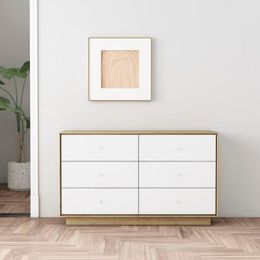 OTTO home Kommode &raquo;Blaire&laquo; kratzfeste Melaminoberfl&auml;che, ABS-Kanten und FSC-zertifiziertem Holz B/H/T: 120cm x 70cm x 40cm, Eukalyptus