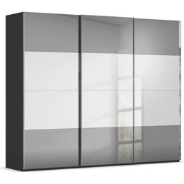 Rauch Schwebet&uuml;renschrank &raquo;Kleiderschrank Schrank Garderobe Schlafzimmerschrank SCALE-FYRA&laquo; edle T&uuml;ren viergeteilt Front Spiegel-Mix viele Farben MADE