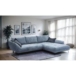 exxpo - sofa fashion Ecksofa &raquo;Biarritz modern und elegantes Mega Sofa mit tollem Sitzkomfort, L-Form&laquo; XXL&ndash; Longchair Ecke in hochwertiger Verarbeitung