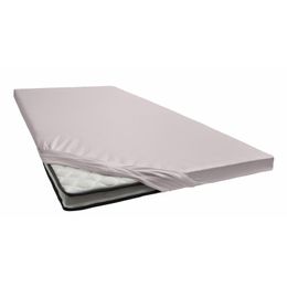 Estella Spannbettlaken &raquo;Jersey Topper aus Baumwolle mit Elasthan&laquo; f&uuml;r Topper bis 10 cm H&ouml;he grau Jersey, Obermaterial: 97% Baumwolle, 3% Elasthan B/L: 100cm x