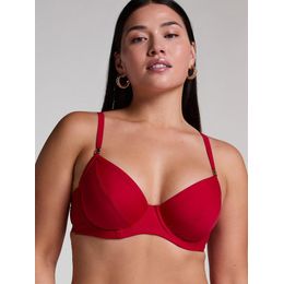 Hunkem&ouml;ller Hunkem&ouml;ller Schalen-BH in Rot - 48% | Gr&ouml;&szlig;e 70D | Damen-bhs