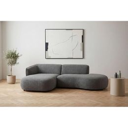 Home Affaire Ecksofa &raquo;OSTRUP Rundsofa, L-Form, Naturt&ouml;ne, Boucle oder Chenille&laquo; Breite 278 cm, organische Form mit sanften Rundungen 100% Polyester B/