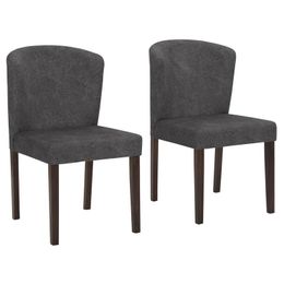 OTTO home Esszimmerstuhl &raquo;Prato&laquo; (Set) 2 Stk. braun Kunstleder, Polyurethan B/H/T: 50cm x 83cm x 64cm, 2 Stk.