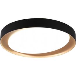 REALITY LEUCHTEN LED Deckenleuchte &raquo;Zeta&laquo; LED-Modul Farbwechsler schwarz 1, &Oslash; 49cm H: 7cm