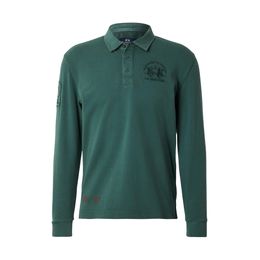 La Martina Shirt male size S Dark green / Black