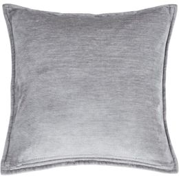 done. Dekokissen &raquo;Fame&laquo; Hohe Lichtreflektion silber Polyester B/L: 60cm x 60cm, 1 Stk.