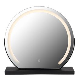 Globo LIGHTING LED Spiegelleuchte &raquo;RIVAS&laquo; LED-Modul Spiegel/Touch Ein/Aus/IP44/Touchdimmer/ LxBxH: 520x120x485mm silber Einheitsgr&ouml;&szlig;e