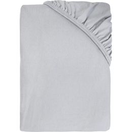 Dyckhoff Spannbettlaken &raquo;Uni&laquo; Angenehm weich, besonders flexibel, bis 25cm Matratzenh&ouml;he Jersey, Obermaterial: 95% Baumwolle, 5% Elasthan B/L: 90cm x 200cm, 1 