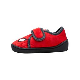 next Hausschuh Jungen Gr&ouml;&szlig;e 23 dunkelgrau / rot