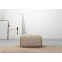 Home Affaire Hocker &raquo;Glimminge auch in Breitcord, Feincord und Easy care-Bezug&laquo; passend zur Serie "Glimminge" beige 96% Polyester, 4% Polyacryl B/H/T: