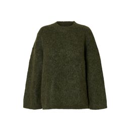 Selected Oversized Sweater 'SLFGabriella' female size M Olive