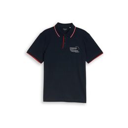 Tom Tailor Shirt male size XXL Dark blue / Red / White
