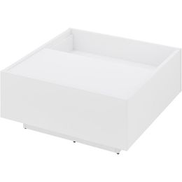 Home Affaire Couchtisch &raquo;LONG ISLAND&laquo; 1 Stk. tlg. wei&szlig; B/H/T: 75cm x 34cm x 75cm