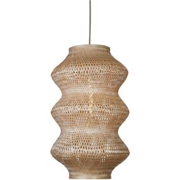 GOOD&MOJO H&auml;ngeleuchte &raquo;BARBADOS&laquo; E27 beige 1, &Oslash; 40cm H: 270cm