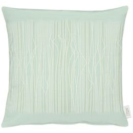 Apelt Dekokissen &raquo;1714&laquo; Kissenh&uuml;lle ohne F&uuml;llung, 1 St&uuml;ck beige Polyester B/L: 46cm x 46cm, 1 Stk.