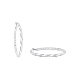 Amor Damen Paar Creolen &raquo;, 2024178&laquo; silber Silber 925 (Sterlingsilber)