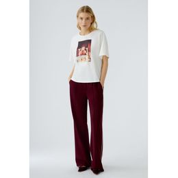 Oui Shirt in Wei&szlig; - 72% | Gr&ouml;&szlig;e 34 | Damen-tops