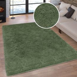 OTTO home Hochflor-Teppich &raquo;Silky, besonders weich und kuschelig, sehr dichte Qualit&auml;t&laquo; rechteckig 33 mm H&ouml;he rutschhemmend beschichtet, waschbar, uni