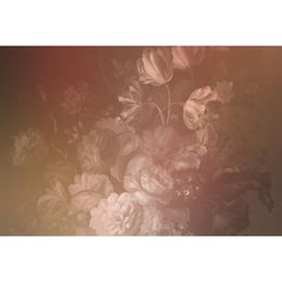 Livingwalls living walls Fototapete &raquo;Walls by Patel Dutch Pastel 3&laquo; glatt Vlies, Wand, Schr&auml;ge rosa Vlies B/L: 4m x 2,7m