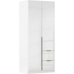 OTTO home Dreht&uuml;renschrank &raquo;Kleiderschrank Schrank Garderobe AGORDO mit Dekor- oder Hochglanzfront&laquo; in zwei Griff-Farben, Breite 91 cm, mit 