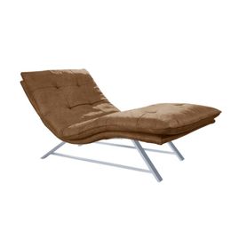 W.Schillig Relaxliege &raquo;daily dreams&laquo; in Waffelkissen-Optik, wahlweise mit Motor, Kufengestell, in 2 Breiten braun Longlife Xtra-Leder Z69: Das 