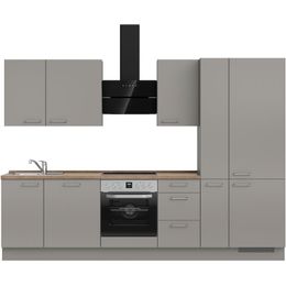 Nobilia K&uuml;chenzeile &raquo;"Laser II", NEU: individuell anpassbar mit gratis Profi-Beratung&laquo; vormontiert, 300 cm breit, optional mit verschiedenen E‐Ger&auml;te-