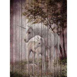 Livingwalls living walls Fototapete &raquo;Walls by Patel Fantasy 4&laquo; glatt Vlies, Wand, Schr&auml;ge beige Vlies B/L: 2m x 2,7m