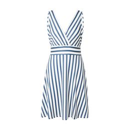 ABOUT YOU Kleid 'Shannon' Damen Gr&ouml;&szlig;e 44 blau / wei&szlig; Sommerkleid