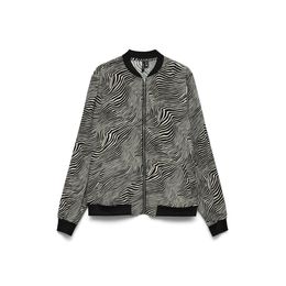 V&eacute;ro Moda Vero Moda Jacke 'VMCoco' Damen Gr&ouml;&szlig;e XS ecru / schwarz Sommerjacke