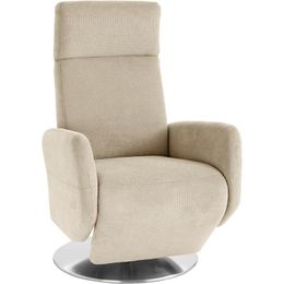 Sit & More sit&more TV-Sessel &raquo;Kobra&laquo; beige Luxus-Microfaser (90% Polyester, 10% Polyamid);Flachgewebe (100% Polyester);Struktur (100% Polyester) Luxus-