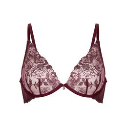 Hunkem&ouml;ller Hunkem&ouml;ller B&uuml;gel-BH "Hollie" in Bordeaux - 56% | Gr&ouml;&szlig;e 70B | Damen-bhs