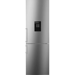 Hanseatic K&uuml;hl-/Gefrierkombination &raquo;HKGK17955CNFWDI&laquo; 181 cm hoch 54 cm breit inkl. 4 Jahre Langzeitgarantie silber LED-Innenbeleuchtung &ndash; alles energieeffizient